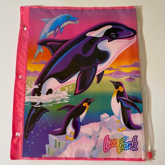Lisa Frank | Accessories | Vintage Lisa Frank Max Splash Whale Dolphin ...